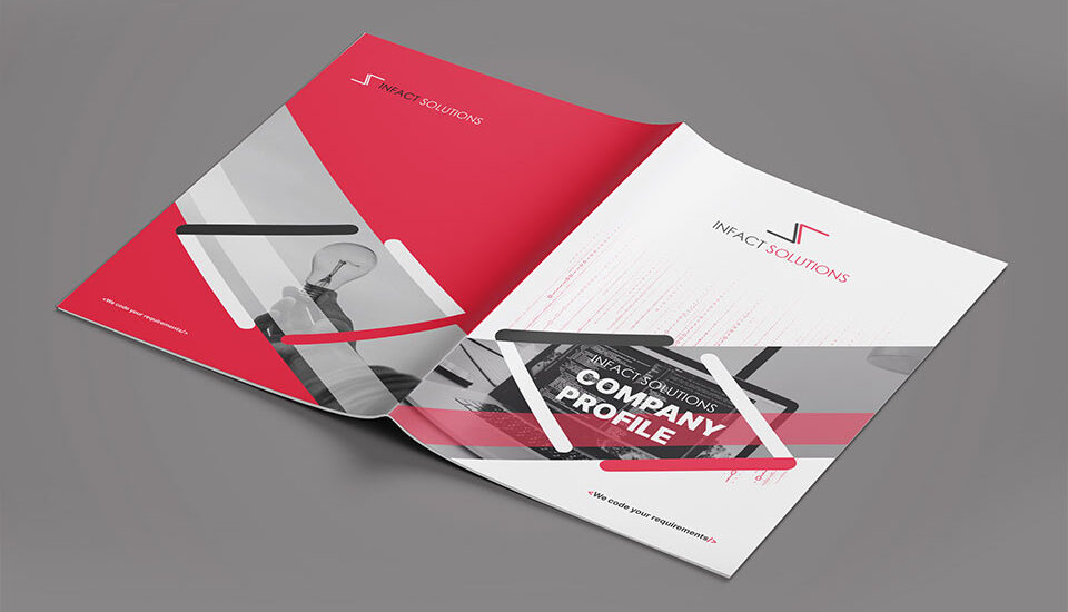 Company Profile Cover Page Design Archives - Graphic Design in Sri ...